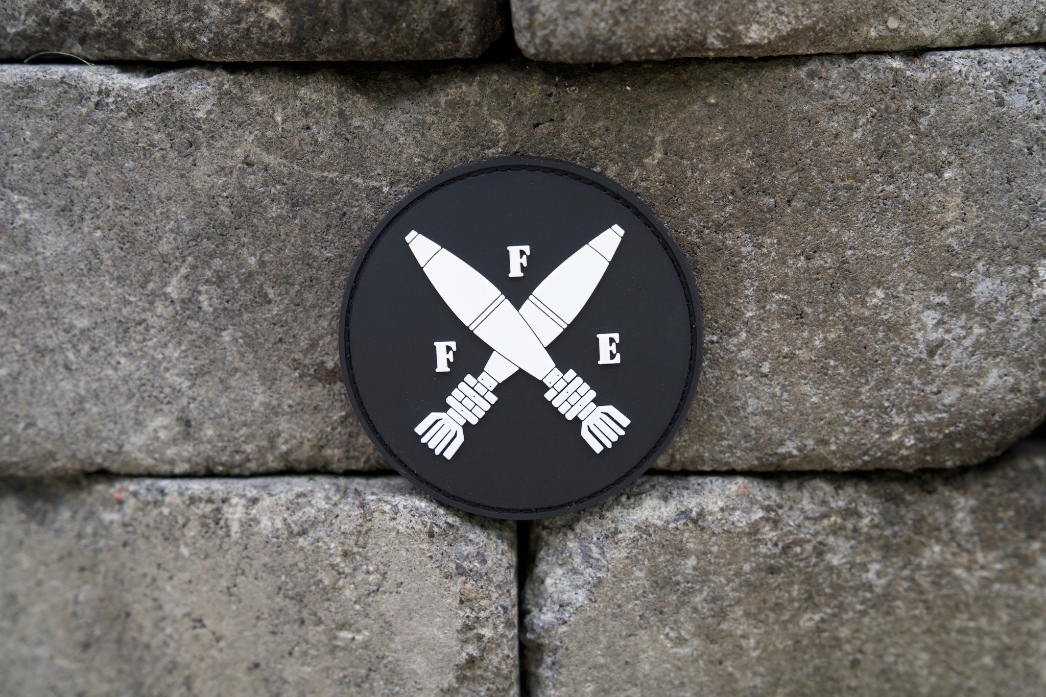 Crossed Rounds PVC Patch – Fire For Effect LLC