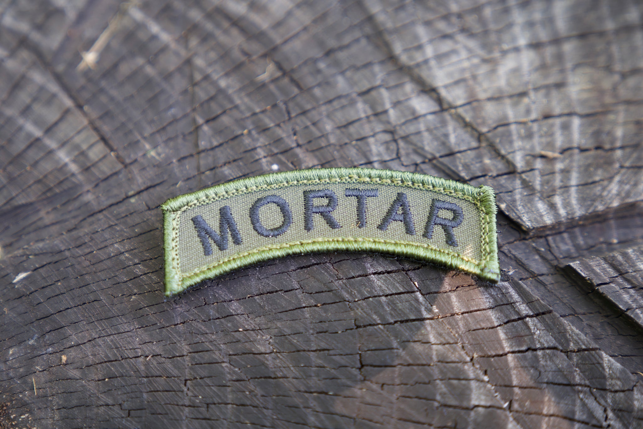 Subdued Embroidered Mortar Tab – Fire For Effect LLC