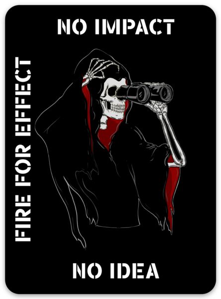 No Impact No Idea Sticker – Fire For Effect LLC