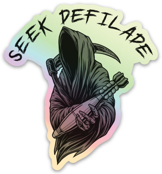 Seek Defilade Holographic Sticker – Fire For Effect LLC
