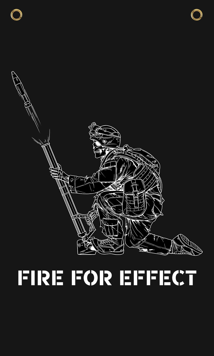 Handheld Flag – Fire For Effect LLC