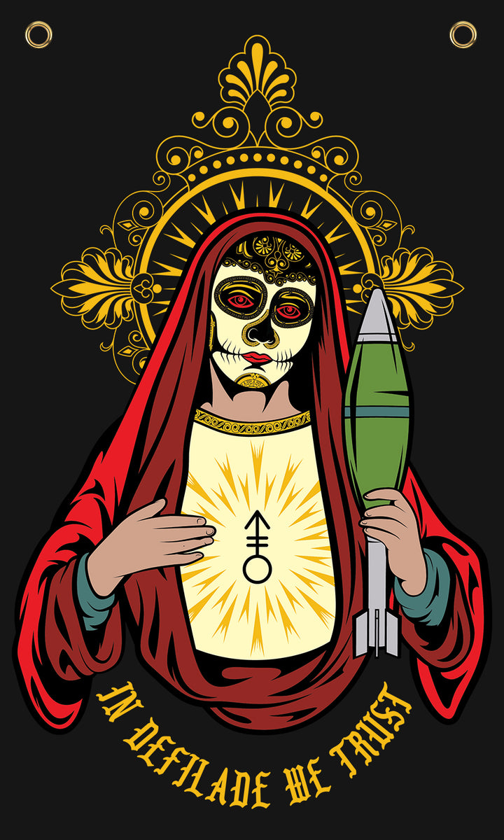 In Defilade We Trust Flag – Fire For Effect LLC