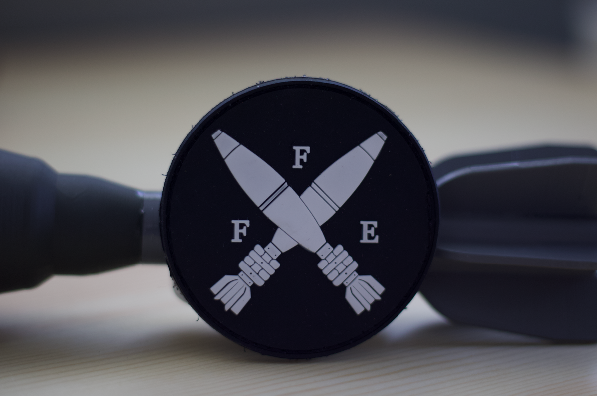 Crossed Rounds PVC Patch – Fire For Effect LLC
