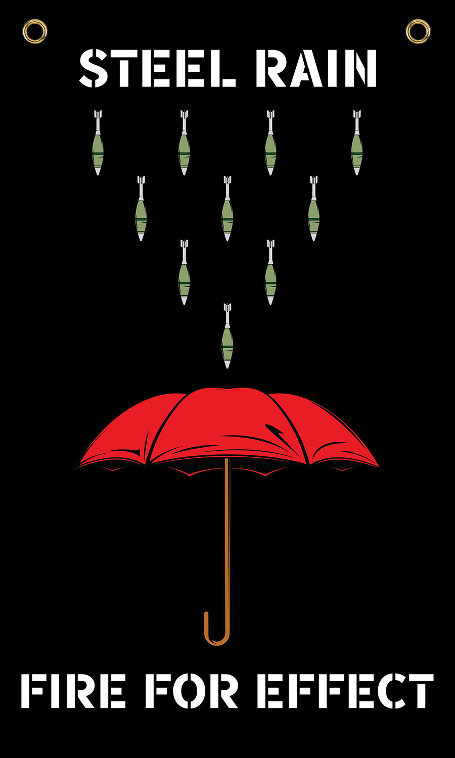 Steel Rain Flag – Fire For Effect LLC